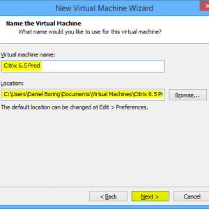 Citrix PVS - Use VMware Workstation to Upgrade VMTools - Virtually Boring