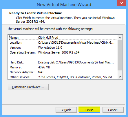 Citrix PVS - Use VMware Workstation to Upgrade VMTools - Virtually Boring