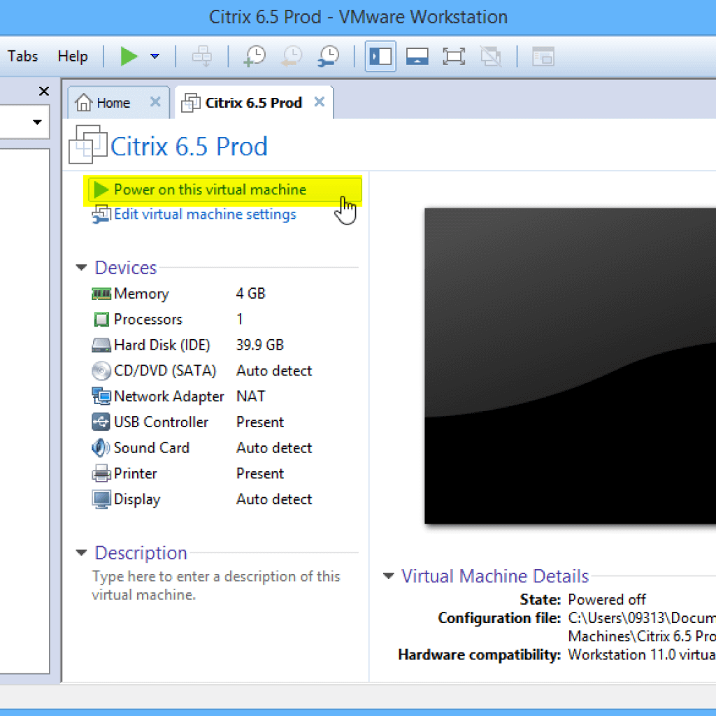 Citrix PVS - Use VMware Workstation to Upgrade VMTools - Virtually Boring