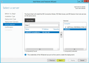 Setup Remote Desktop Services in Windows Server 2012 R2 - Virtually Boring