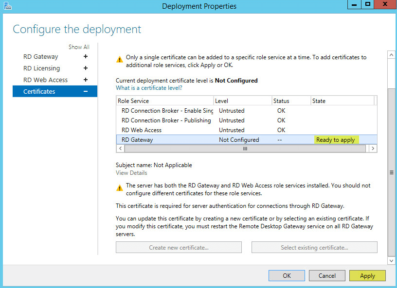 Setup RD Gateway Role on Windows Server 2012 R2 - Virtually Boring