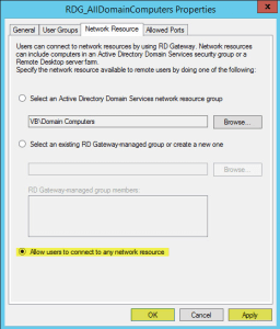 Setup RD Gateway Role on Windows Server 2012 R2 - Virtually Boring