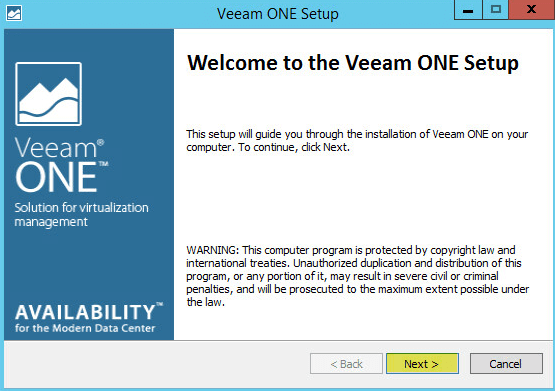 Deploying Veeam Availability Suite - Veeam ONE - Virtually Boring Deploying Veeam Availability Suite - Veeam ONE - Virtually Boring