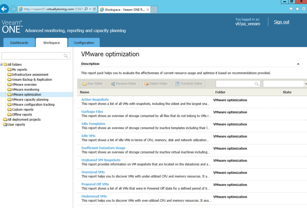 Deploying Veeam Availability Suite - Veeam ONE - Virtually Boring