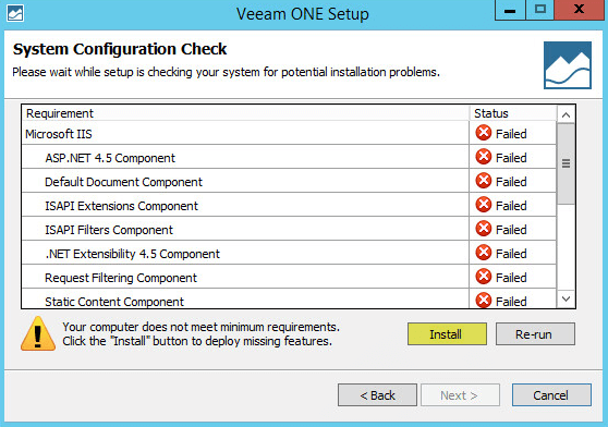 Deploying Veeam Availability Suite - Veeam ONE - VirtuallyBoring Deploying Veeam Availability Suite - Veeam ONE - VirtuallyBoring