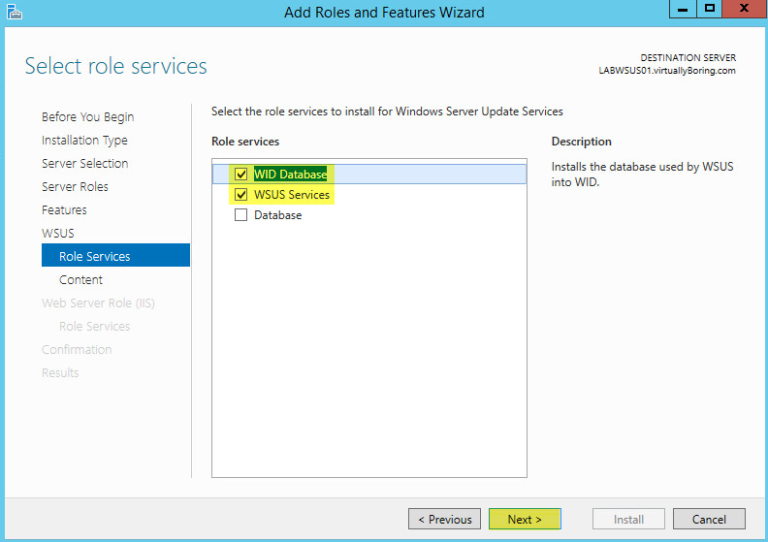 Deploy and Configure WSUS on Server 2012 R2 - Virtually Boring Deploy and Configure WSUS on Server 2012 R2 - Virtually Boring