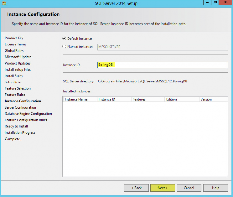 Deploying Microsoft Sql 2014 Standalone Server Virtually Boring