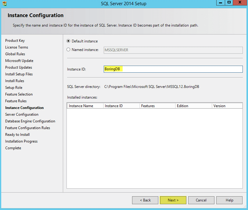 Deploying Microsoft Sql 2014 Standalone Server Virtually Boring