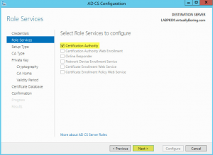 How to setup Microsoft Active Directory Certificate Services [AD CS] - Virtually Boring