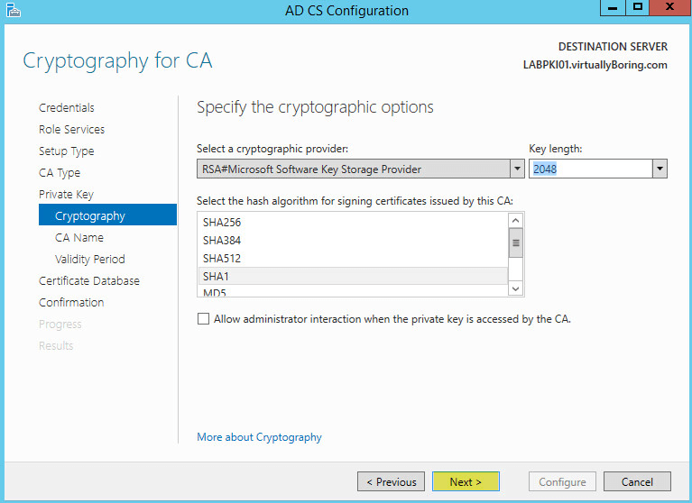How To Setup Microsoft Active Directory Certificate Services [ad Cs