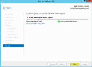 How to setup Microsoft Active Directory Certificate Services [AD CS] - Virtually Boring