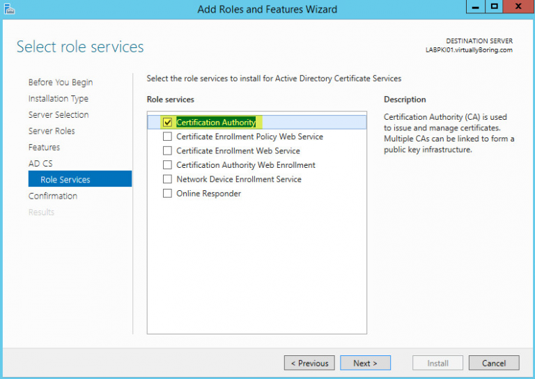How To Setup Microsoft Active Directory Certificate Services Ad Cs Virtually Boring