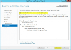 How to setup Microsoft Active Directory Certificate Services [AD CS] - Virtually Boring