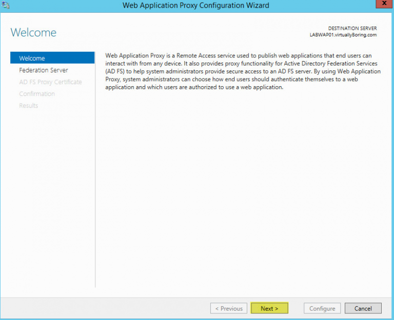 How to setup Microsoft Web Application Proxy - Virtually Boring