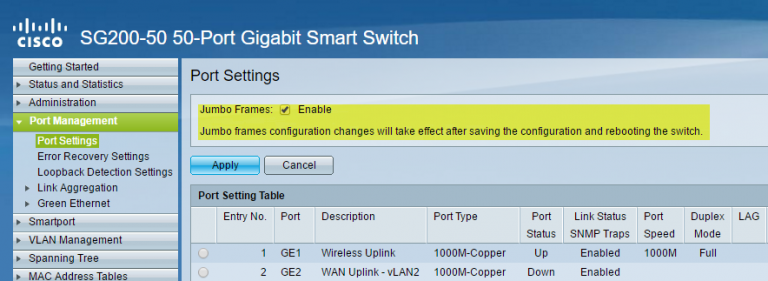 Operation Jumbo Frames - MTU 9000 for VMware Networking - Virtually Boring