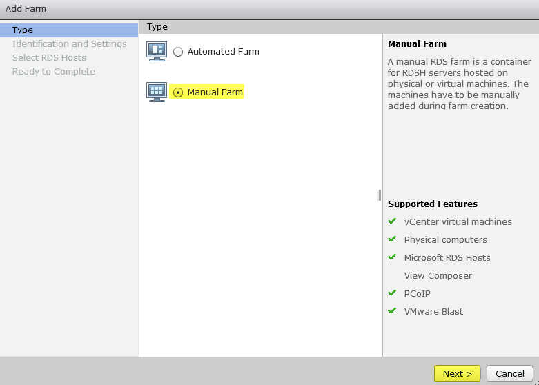 VMware Horizon View 7: Add Microsoft RDS Farm [Part 4] - Virtually Boring