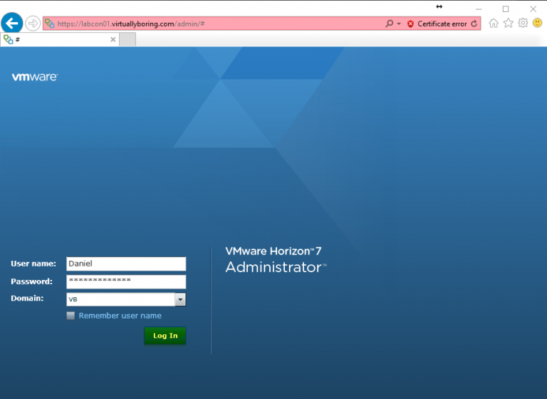 VMware Horizon View 7: Deployment and Installation [Part 1] - Virtually ...