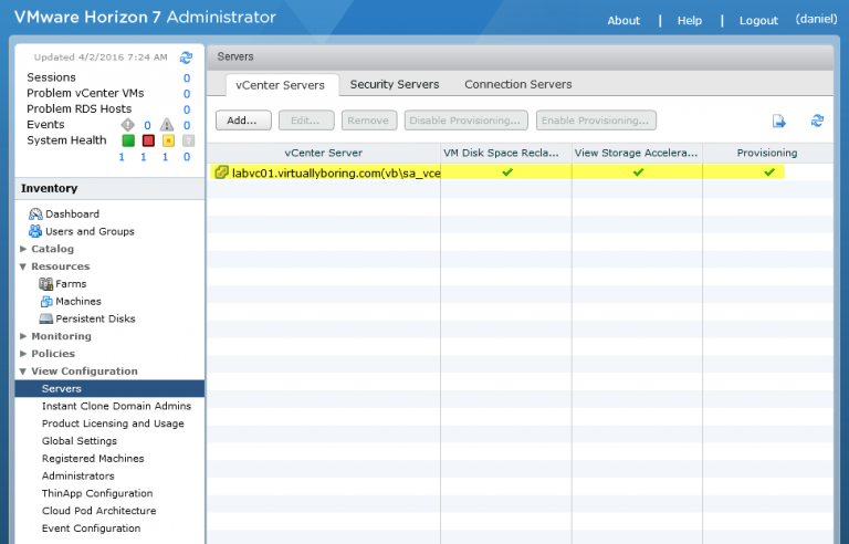 VMware Horizon View 7: Deployment and Installation [Part 1] - Virtually ...