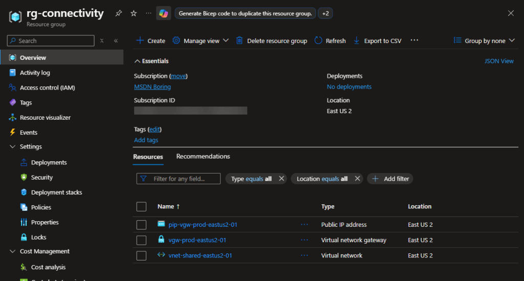 Deploying Azure Virtual Network Gateway Basic: A How-To Guide ...