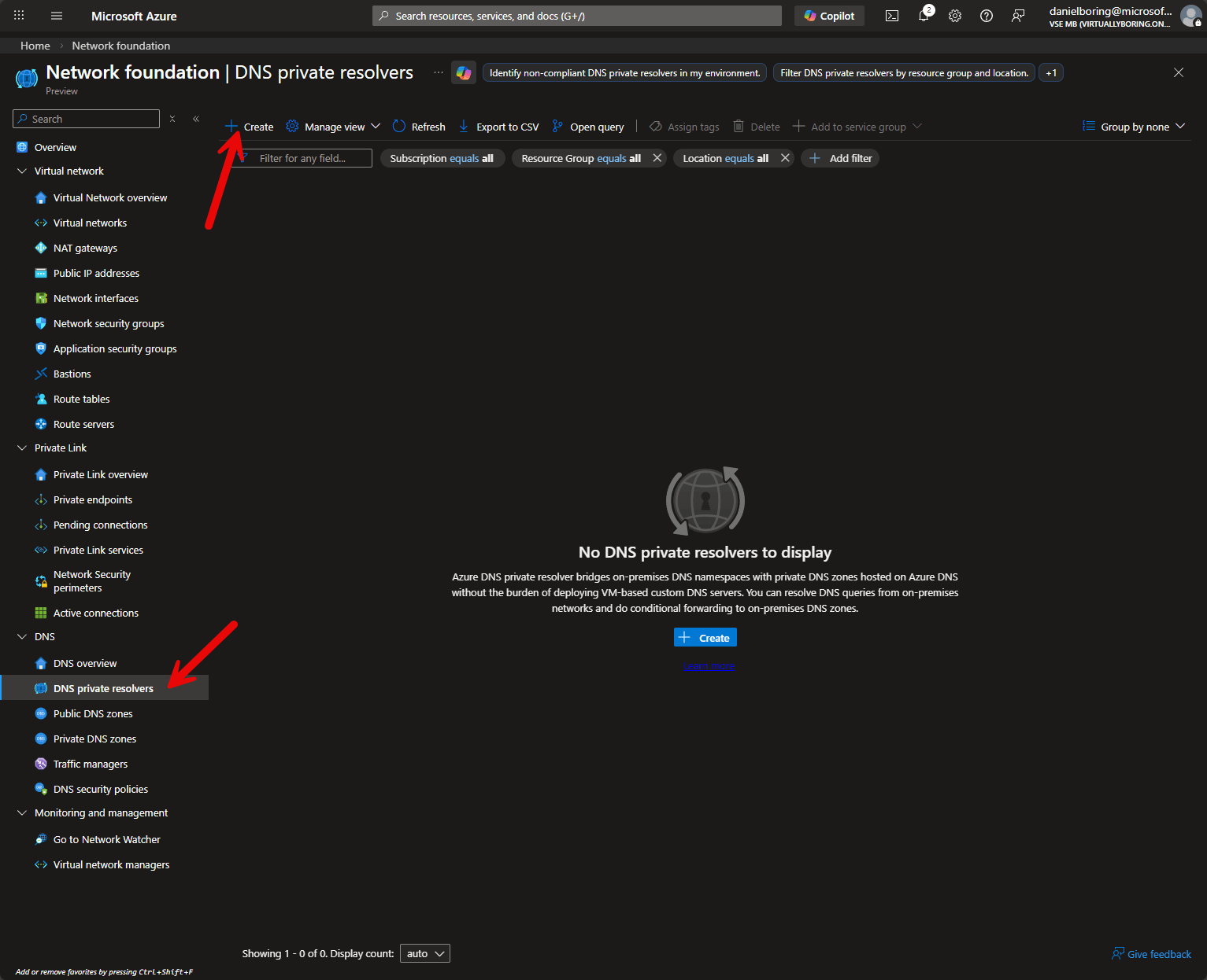 Azure Private Endpoints, DNS Private Resolver, and Conditional ...